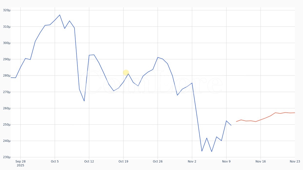 Ruff short-term price prediction
